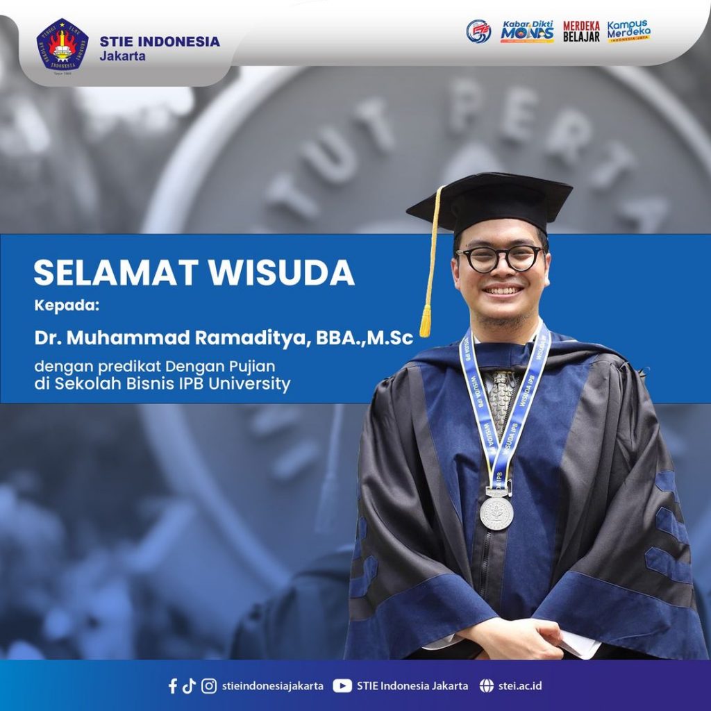 SELAMAT WISUDA !!! - STIE INDONESIA JAKARTA